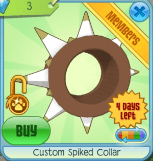 Animal Jam Rare Spikes - How to Get a Spike Collar or Wristband