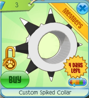 Animal Jam Rare Spikes - How to Get a Spike Collar or Wristband