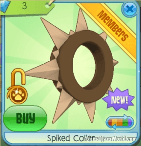 Animal Jam Rare Spikes - How to Get a Spike Collar or Wristband