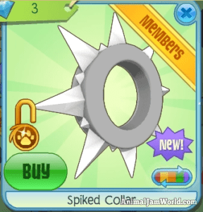 Animal Jam Rare Spikes - How to Get a Spike Collar or Wristband