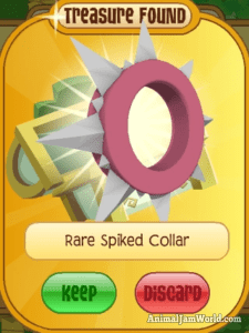 Animal Jam Rare Spikes - How to Get a Spike Collar or Wristband