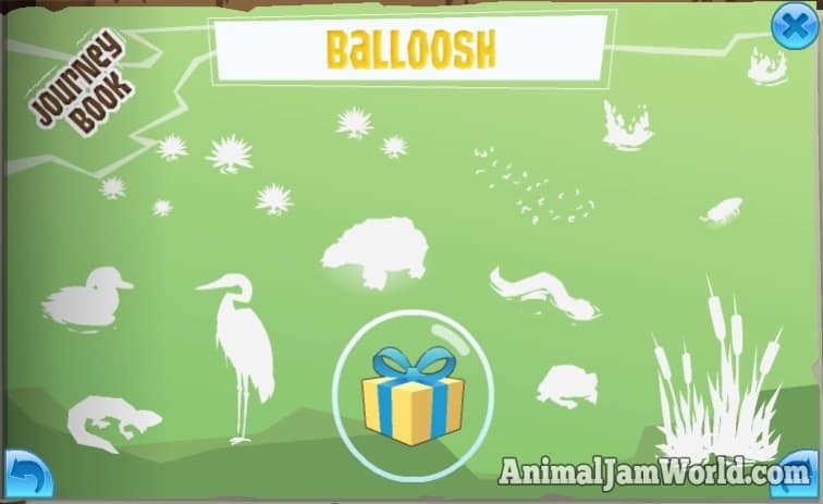 Balloosh Journey Book Guide & Cheats - Animal Jam World