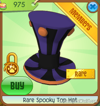 AJ Top Hat - Rare Animal Jam Item Guide